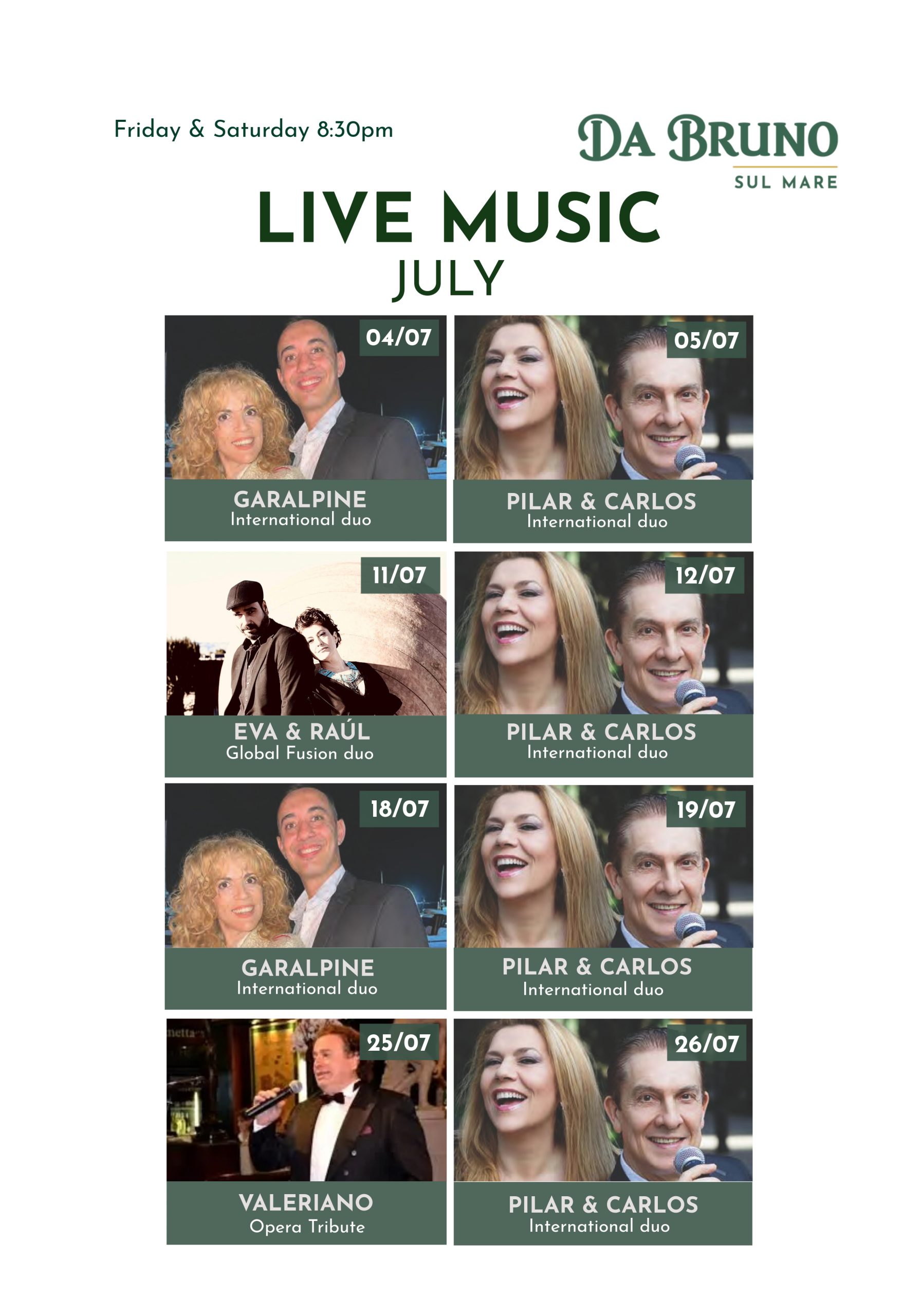 Shows - Da Bruno Marbella